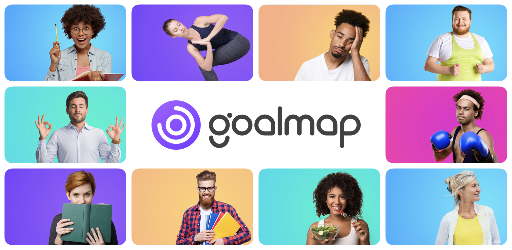 New version of Goalmap, our motivation mobile app